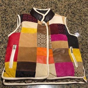 Coach | Jackets & Coats | Coach Kids Patchwork Puffy Vest | Poshmark